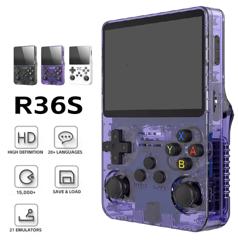 R36S Game 15K - Purple